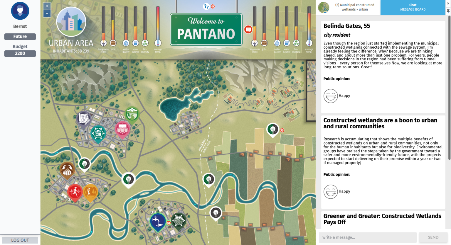 Social Simulations by Centre for Systems Solutions